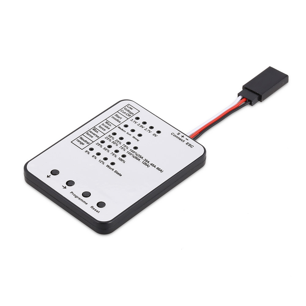 (UPC: 601116351552) Programming Card for RC Car ESC Brushless ...