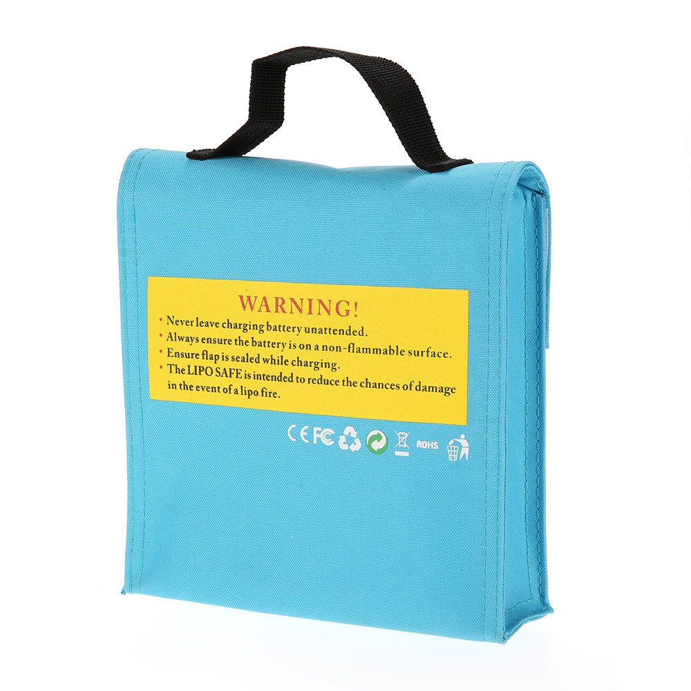 GoolRC 15.5 * 15.5 * 5cm High Quality Glass Fiber Fireproof Explosion ...