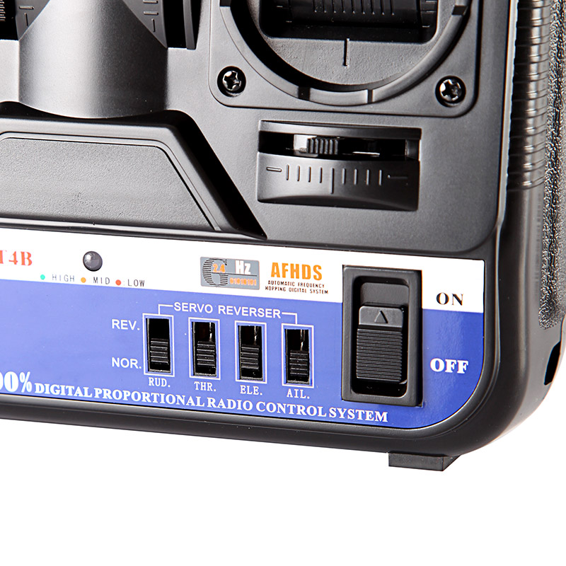 2.4G 4CH Radio Model RC Transmitter & Receiver