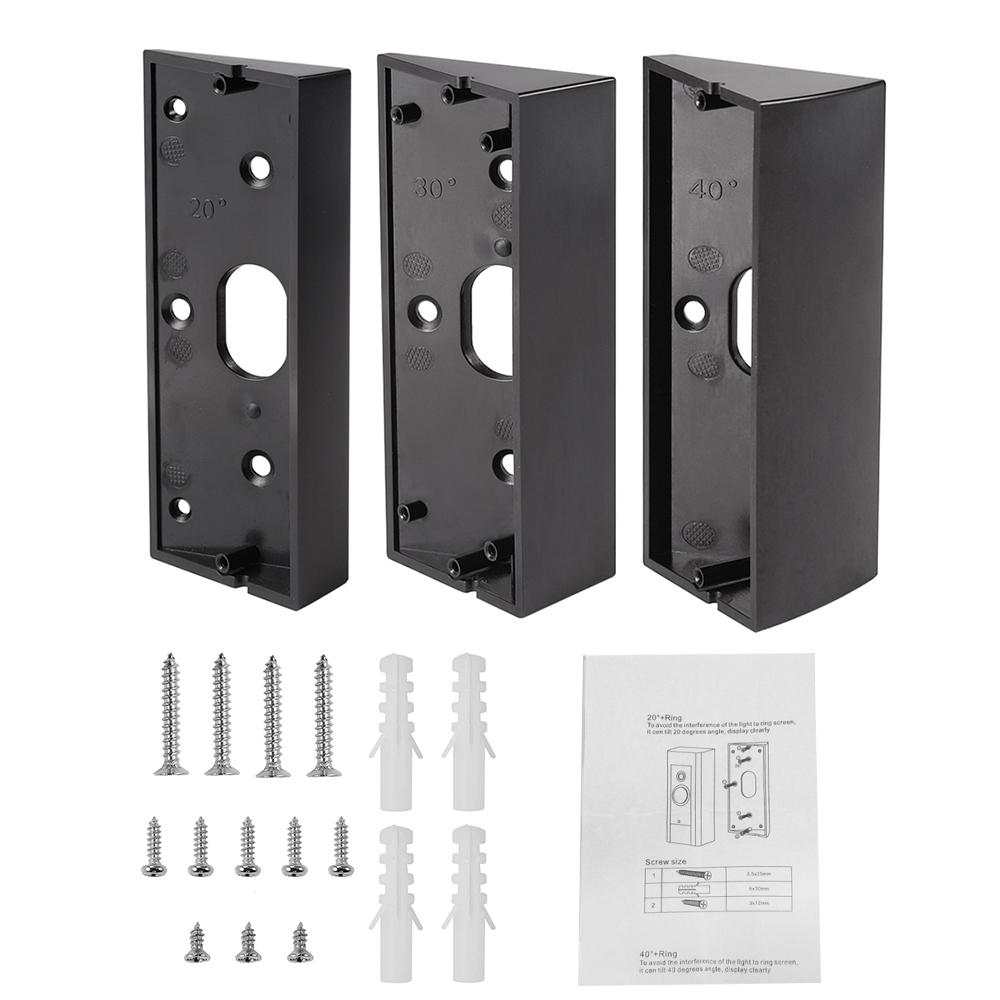 Adjustable Angle Doorbell Bracket for Ring Video Doorbell Pro More ...