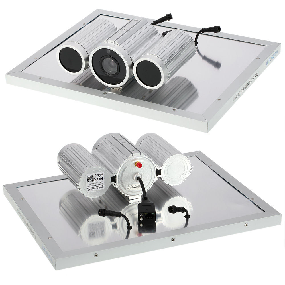 Wanscam® Wireless 720P WiFi Solar & Battery Power Bullet IP Camera IR ...