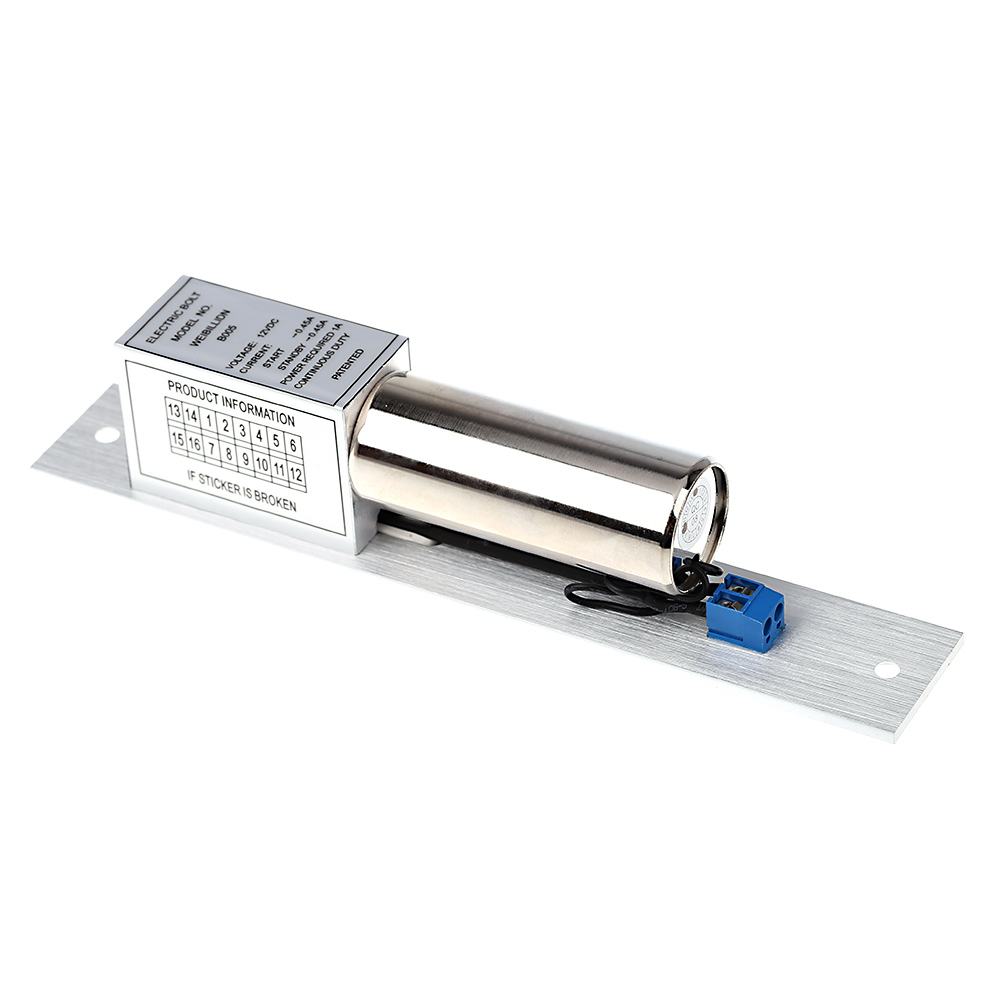 Electric Drop Bolt Door Lock DC 12V Magnetic Induction Auto Deadbolt ...