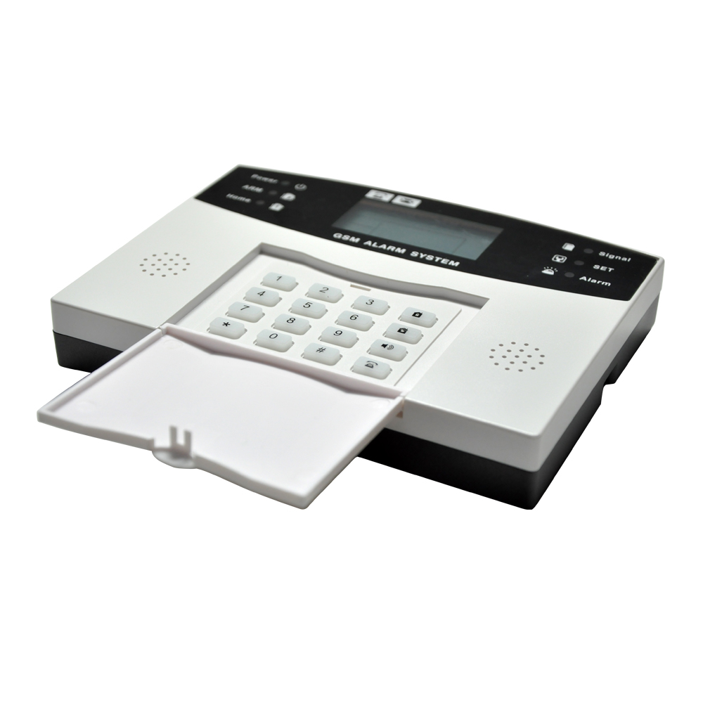 Wireless GSM SMS Intelligent Home Alarm System Kit LCD Display Remote ...