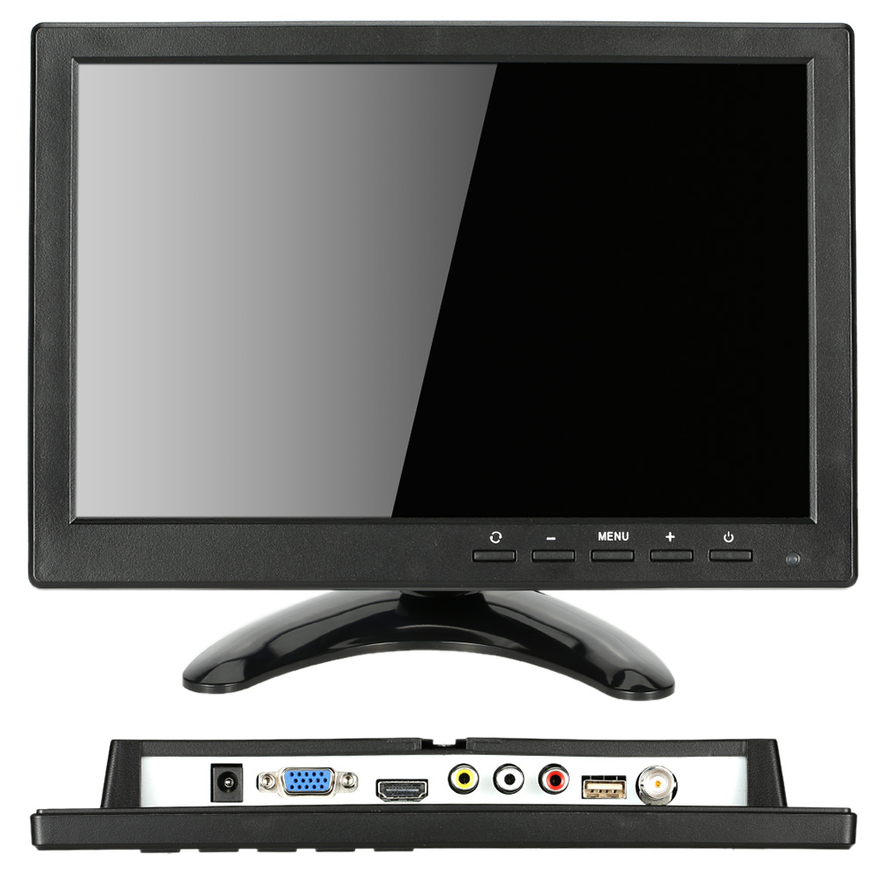 10.1” HD 1280*800 LED IPS Monitor with HDMI/VGA/BNC/AV/USB Ports and ...