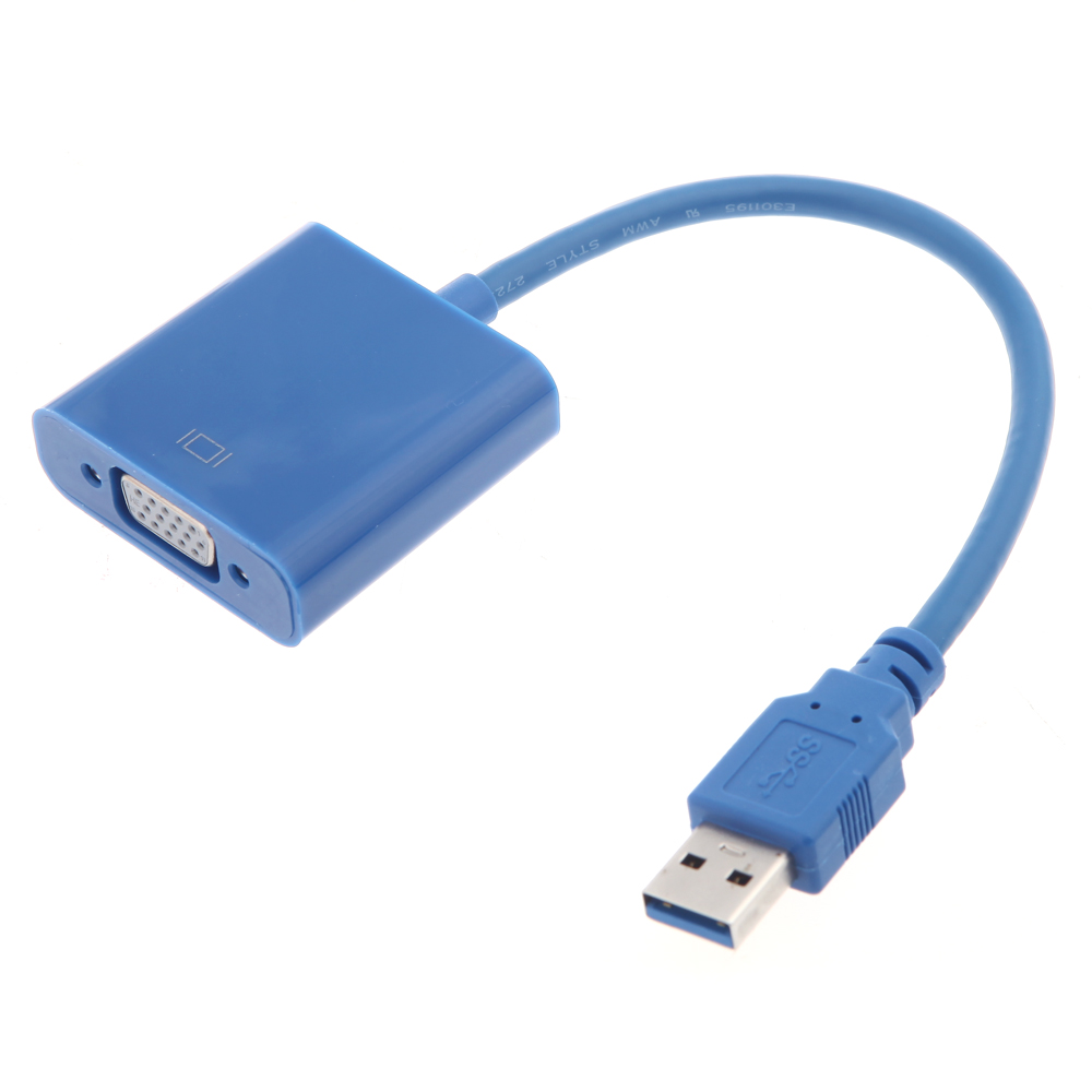 USB 3.0 to VGA Multi-display Adapter Converter External Video Graphic Card