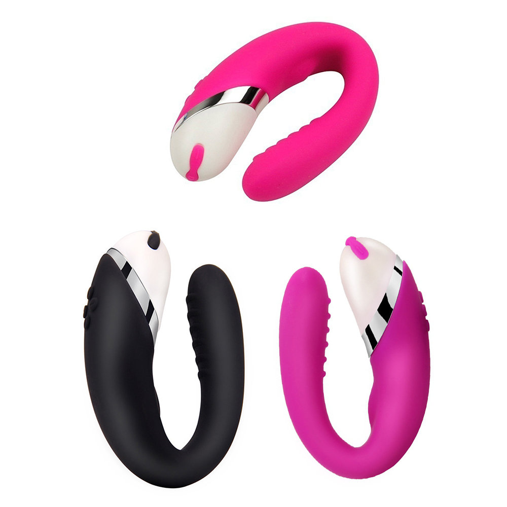 Fine Novelty Women Female Multispeed U Shape G Spot Clitoral Vibrator