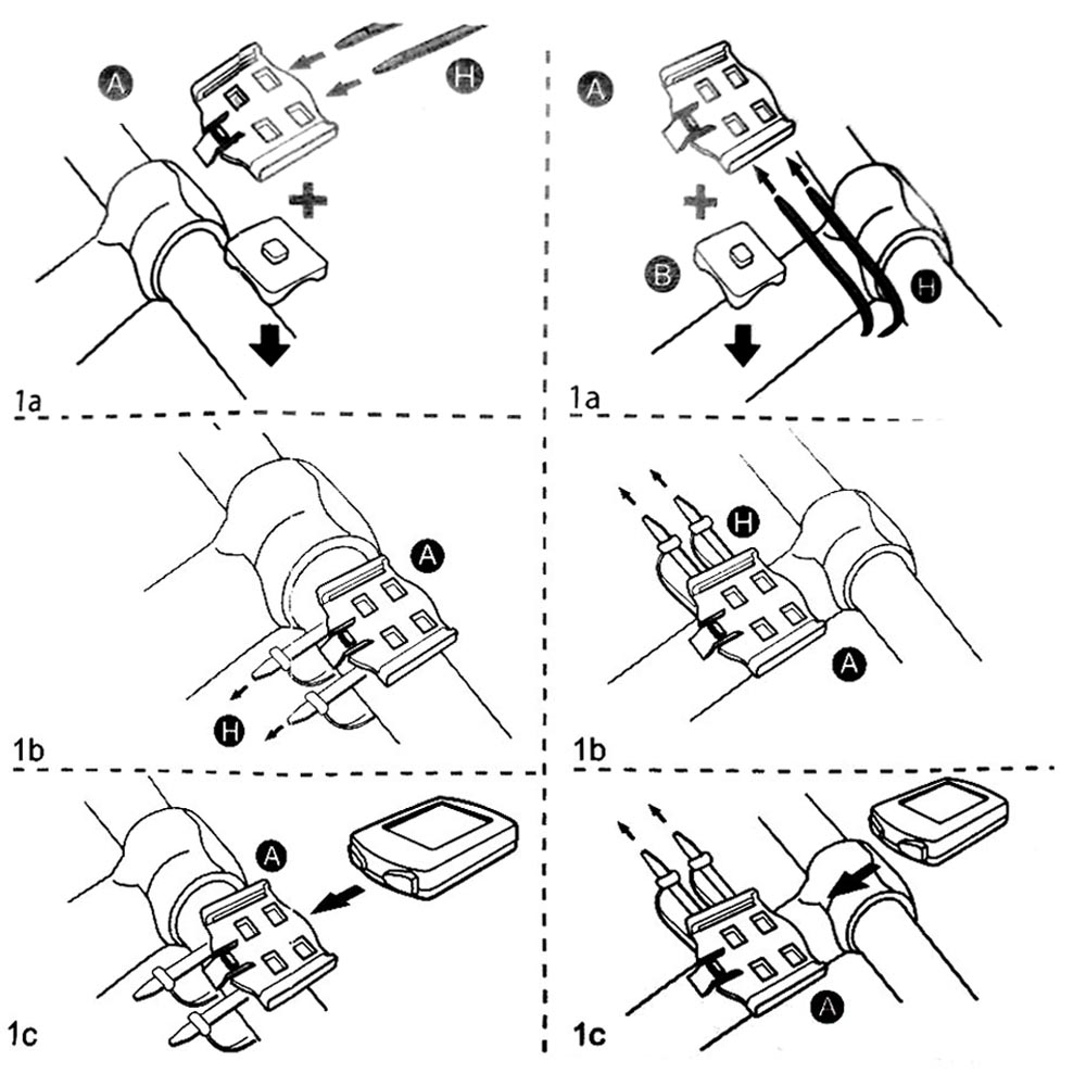 Lixada Multifunctional 3-in-1 Wireless LCD Bicycle Cycling Computer ...