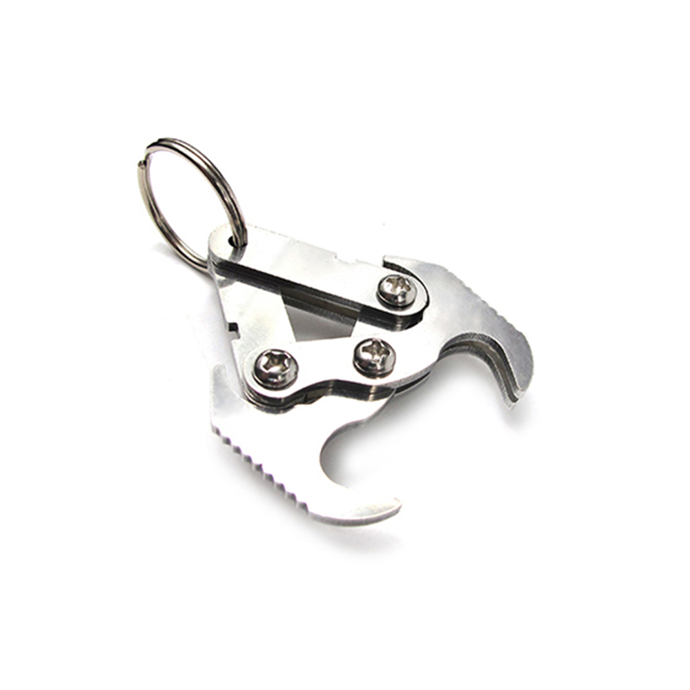 Lixada Gravity Hook Outdoor Foldable Grappling Serrated Claws ...