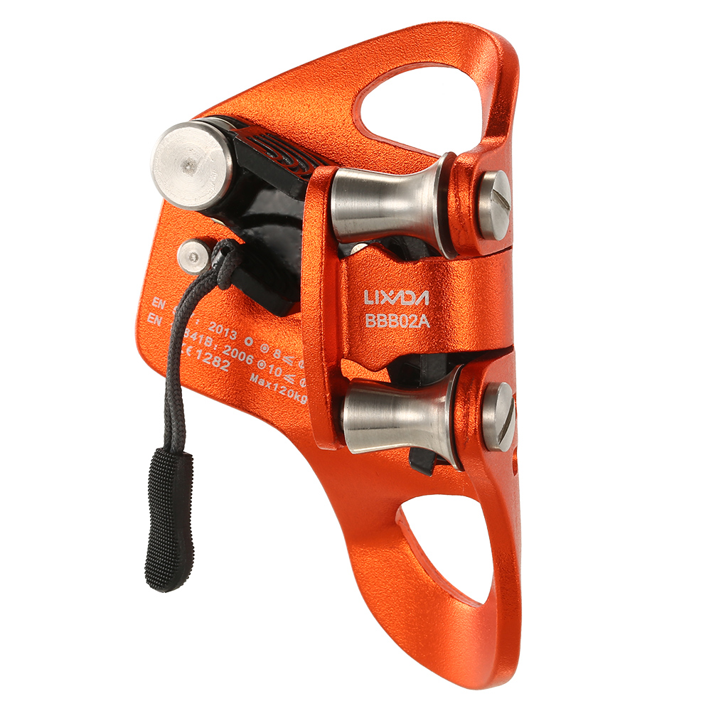 Lixada Abdominal Chest Ascender Rock Climbing Safety Rope Riser Locking ...