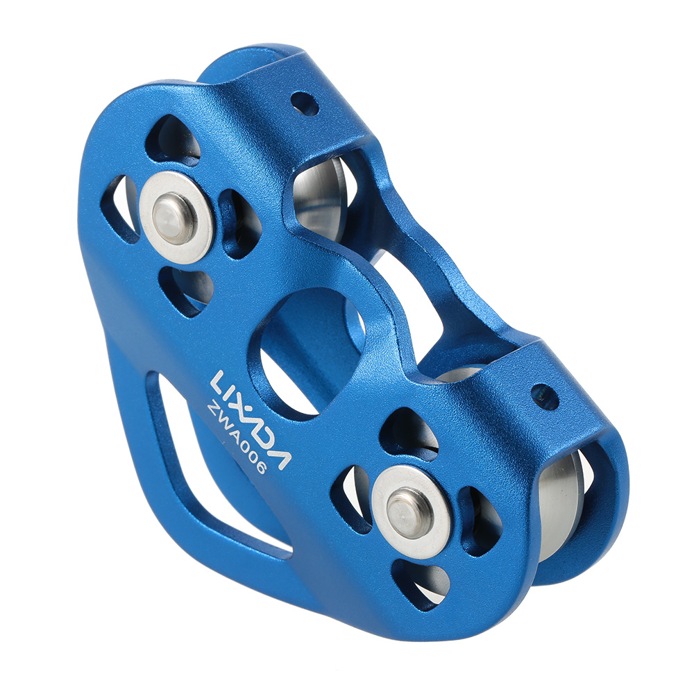 Lixada 30kN Cable Trolley Pulley with Ball Bearing Rock Climbing Caving ...