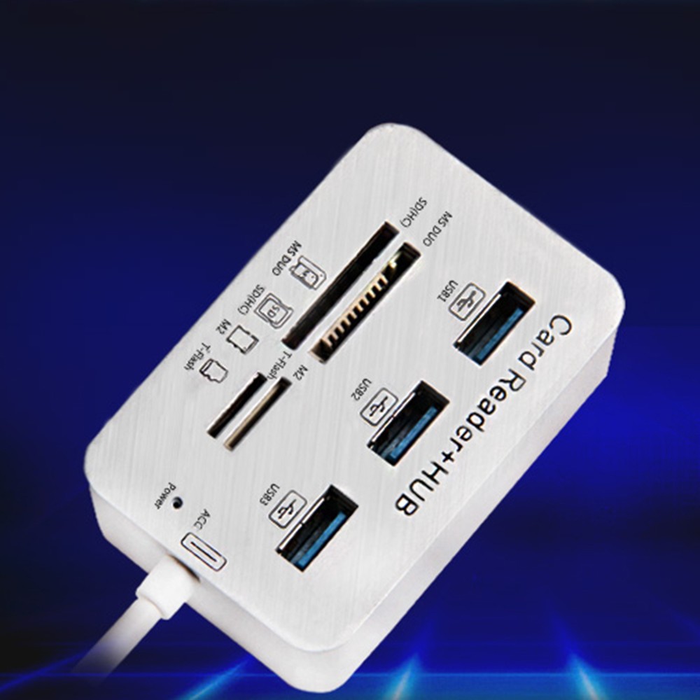 USB Hub 3.0 Type C Hub USB 3.0 Splitter 3 Ports Multiple SD/TF Speed ...