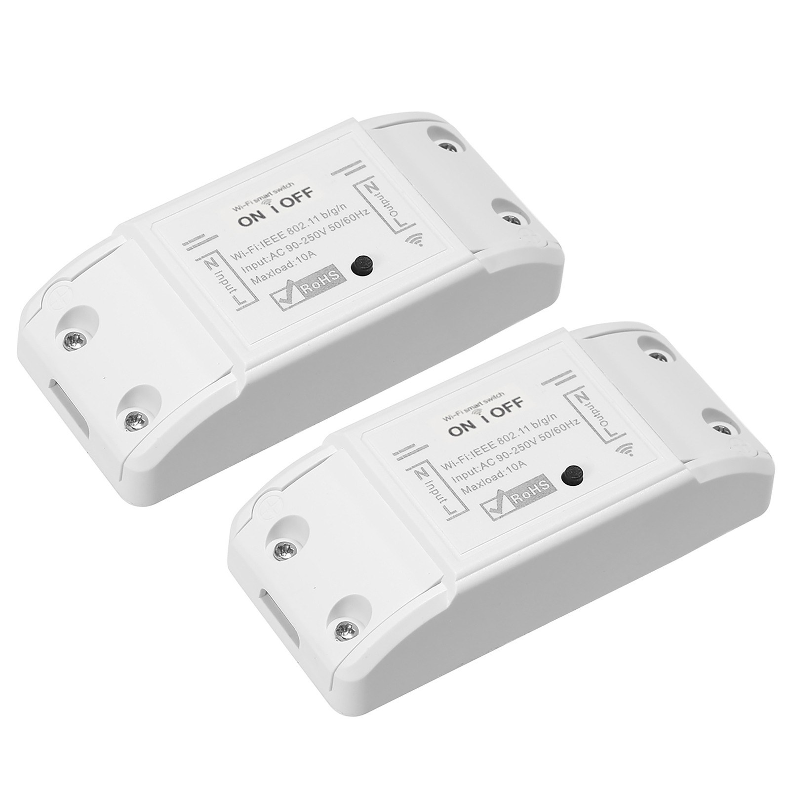 10A tuya Wifi Smart Switch Compatible with Amazon Alexa & for Google ...