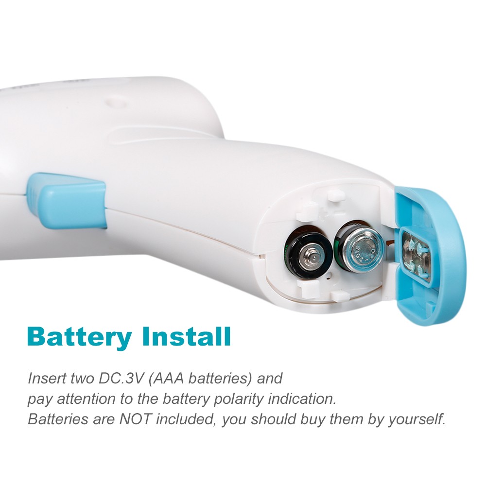 Digital Forehead Thermometer Non-contact Infrared Temperature ...