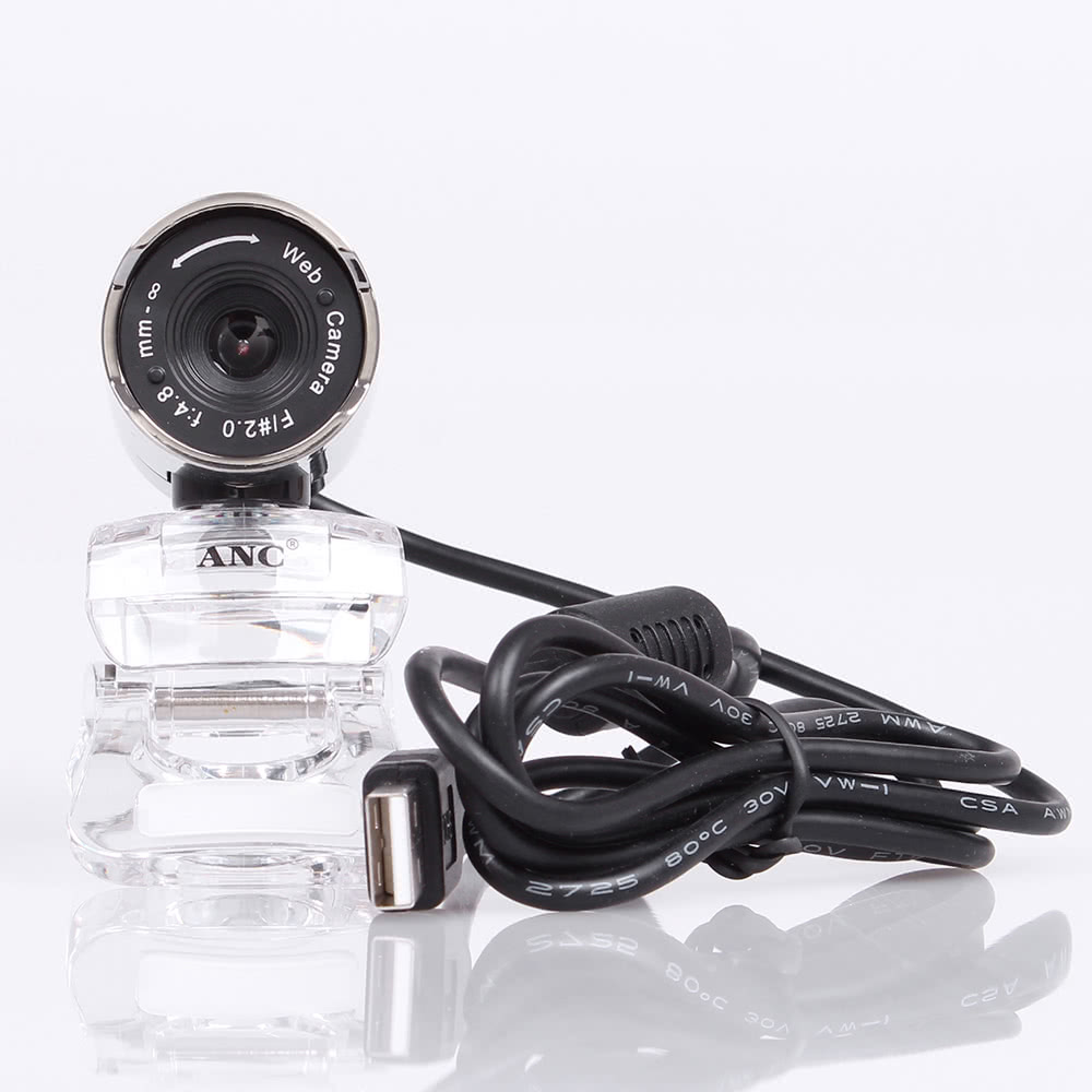 Aoni ANC HD LENS Webcam VGA 640x480 8 Mega USB Web Camera