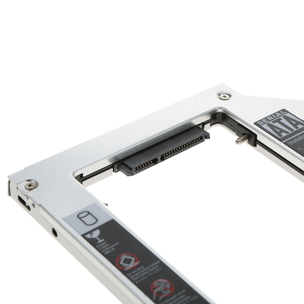 2.5" 2nd HDD SDD Hard Drive Caddy 9.5mm for Apple Macbook Pro 2012 ...