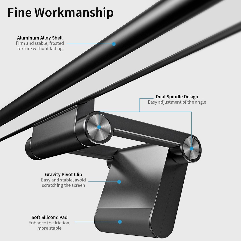 Baseus Screen Hanging Lamp Computer Monitor Screen Hanging Lamp Office ...