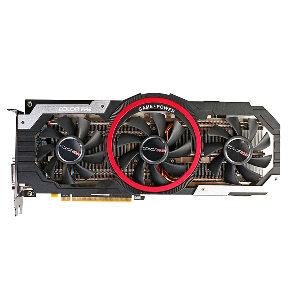 Colorfire AMD Radeon RX 480 Ustorm GPU 8GB 256 bit GDDR5 PCI-E X16 de ...