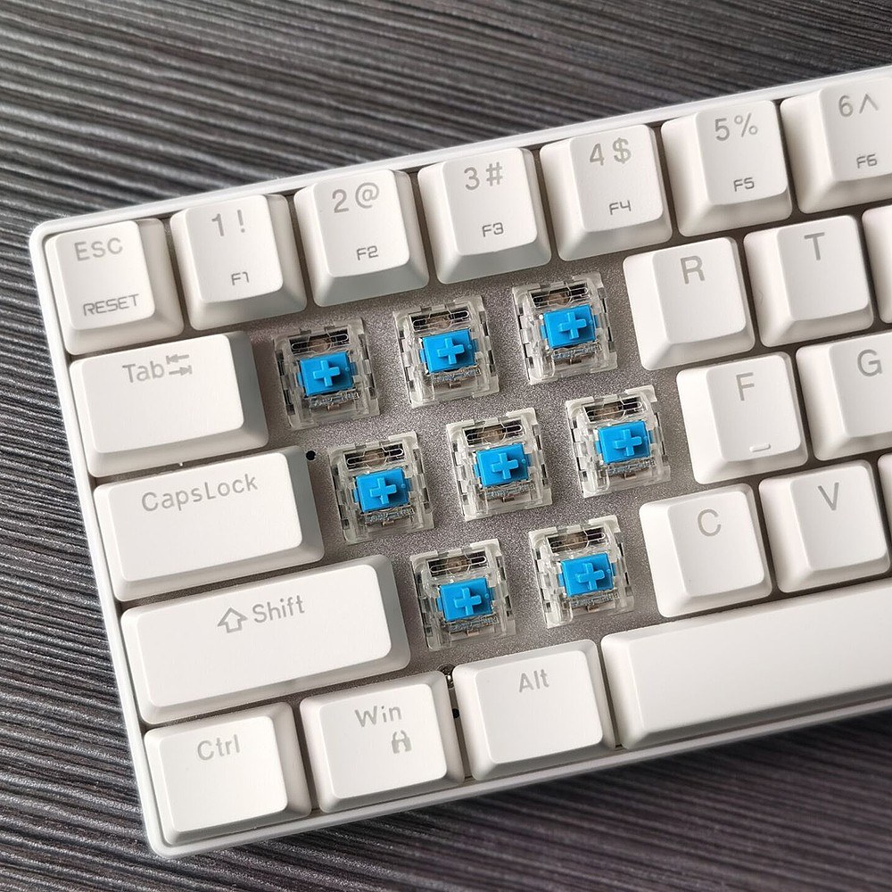 Motospeed CK67 67 Keys Wired Mechanical Keyboard RGB Light Effect ABS ...