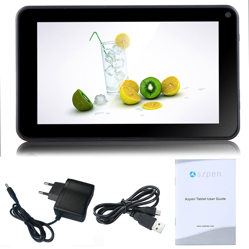 Azpen 7" A701 Tablet PC 5" Android 4.2 Allwinner A13 512MB+4GB 0.3MP ...