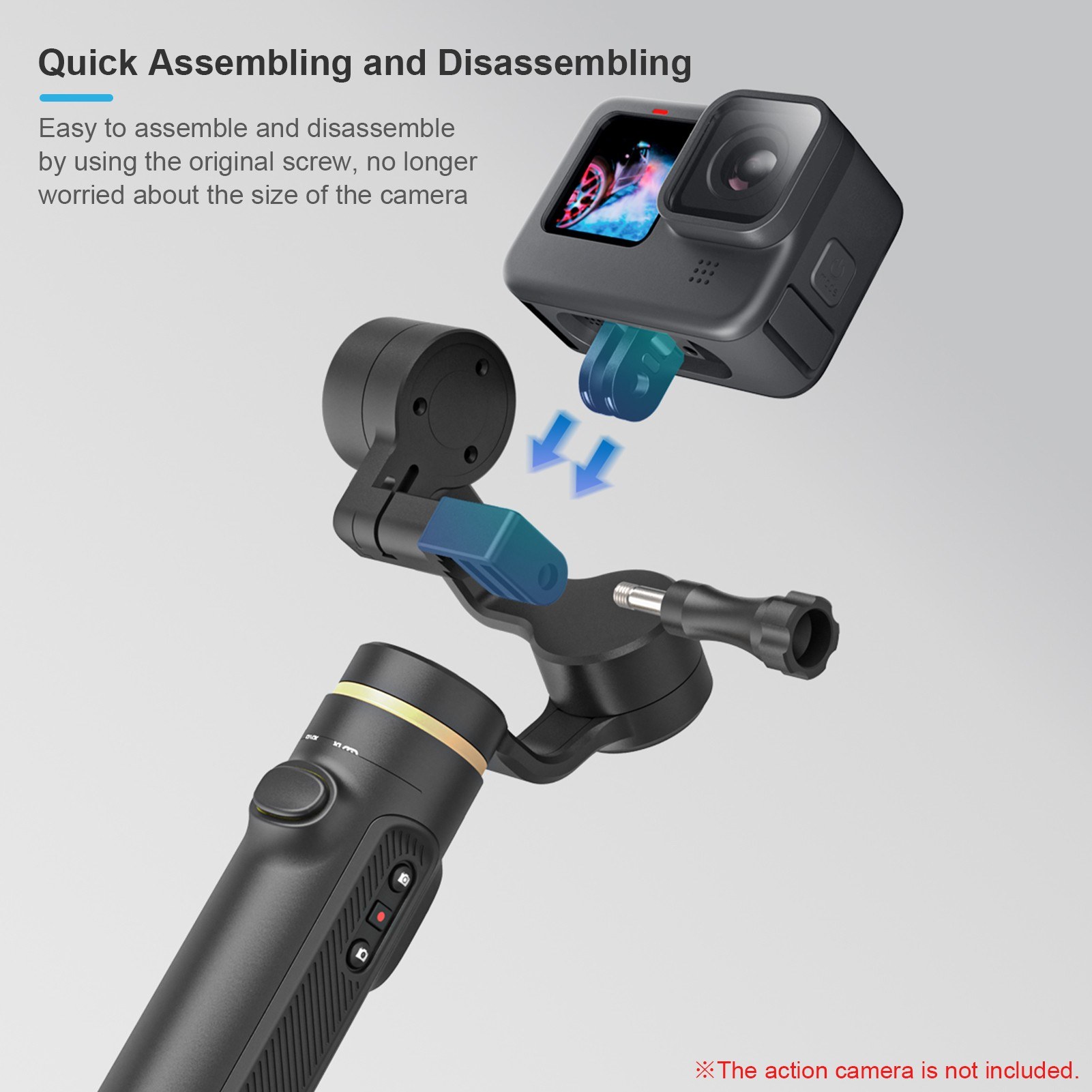 INKEE FALCON Handheld 3-Axis Action Camera Gimbal Stabilizer