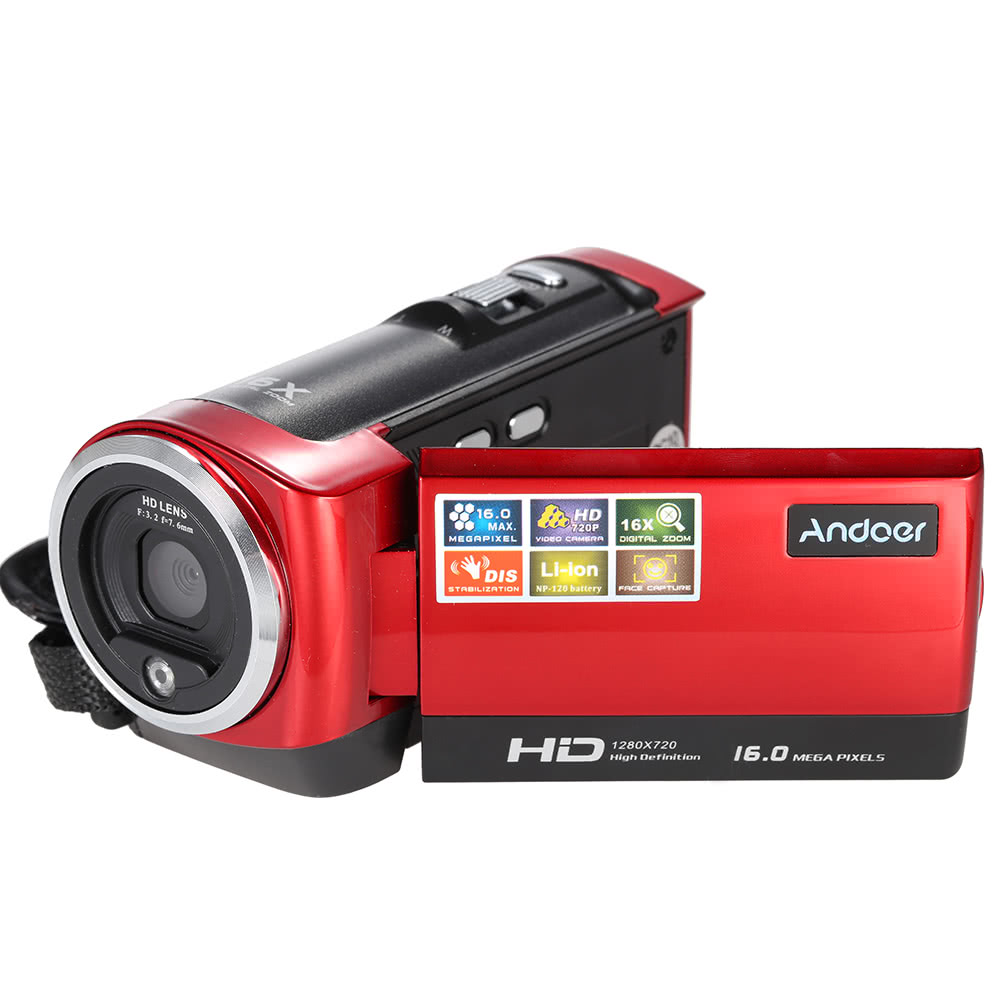 Andoer Mini Portable LCD Screen HD Digital Video Recorder