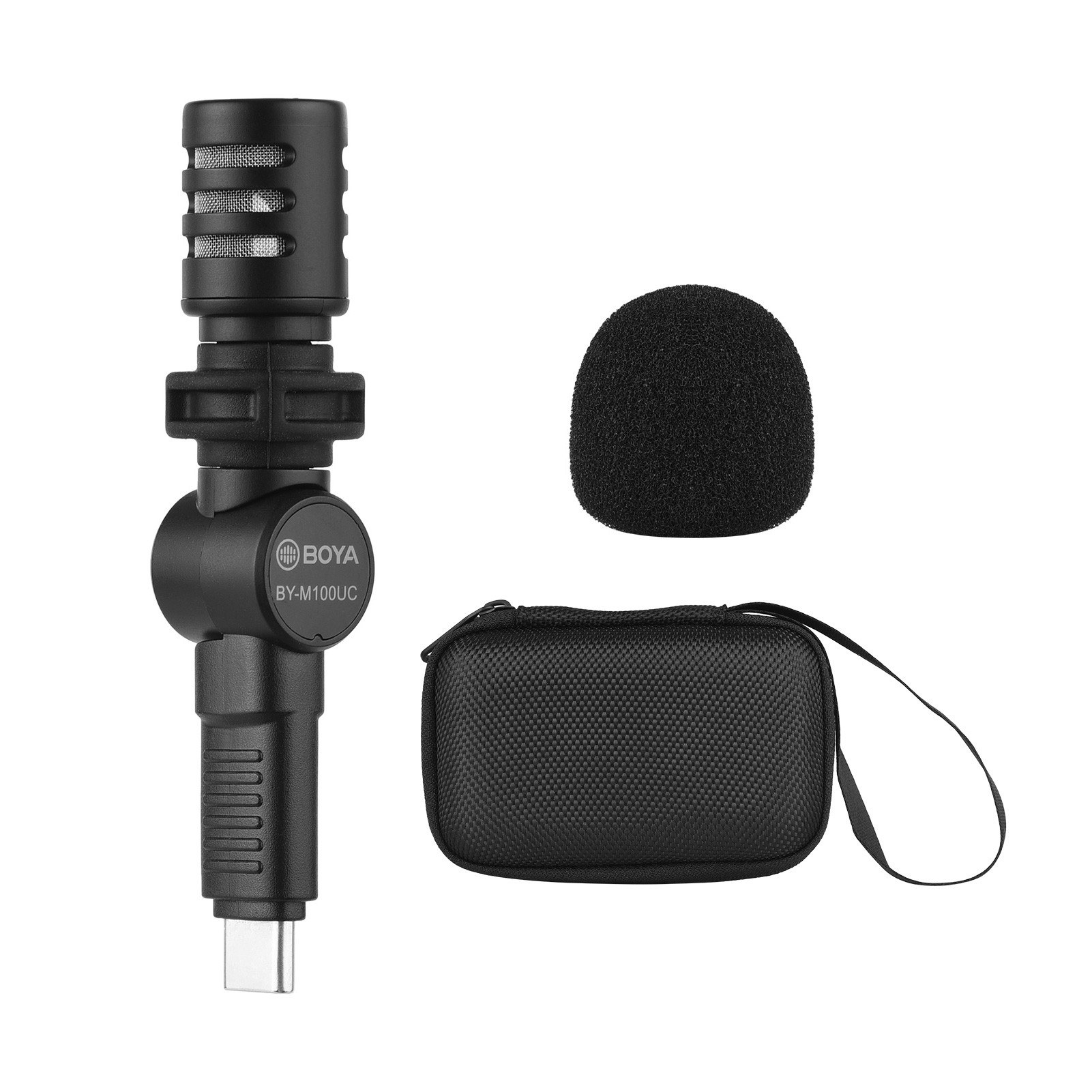 BOYA BY-M100UC Mini Type-C Smartphone Microphone Condenser Mic