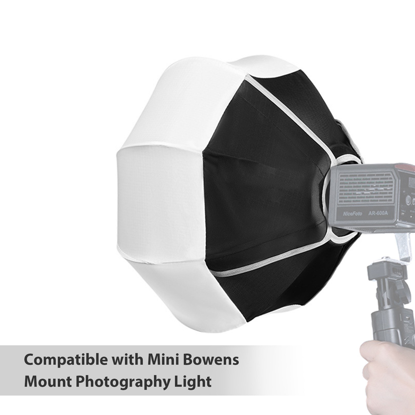 30 cm/11.8 inch Lantern Softbox Spherical Collapsible Soft Box Quick ...