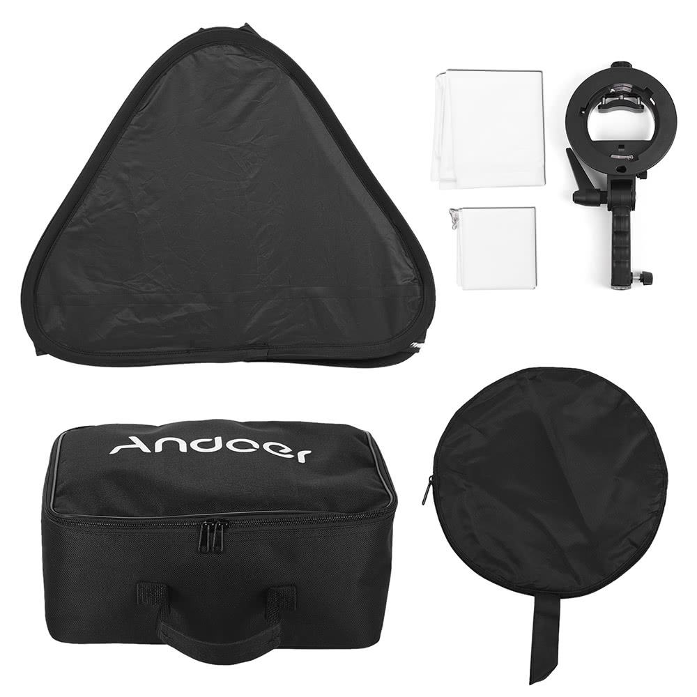 Andoer Photo Studio Multifunctional 40 * 40cm Folding Softbox for ...