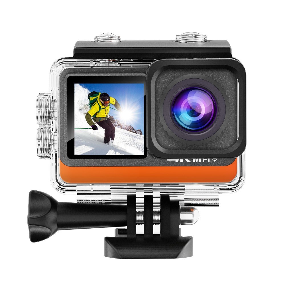 4K Action Camera HD 24MP Waterproof Anti-shaking with 2.0in Touch ...