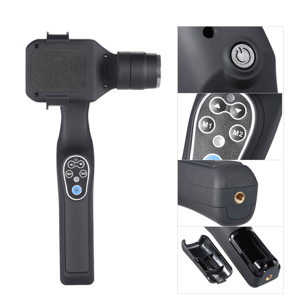 Lightweight ABS 2 Axis Handheld Brushless Stabilizer