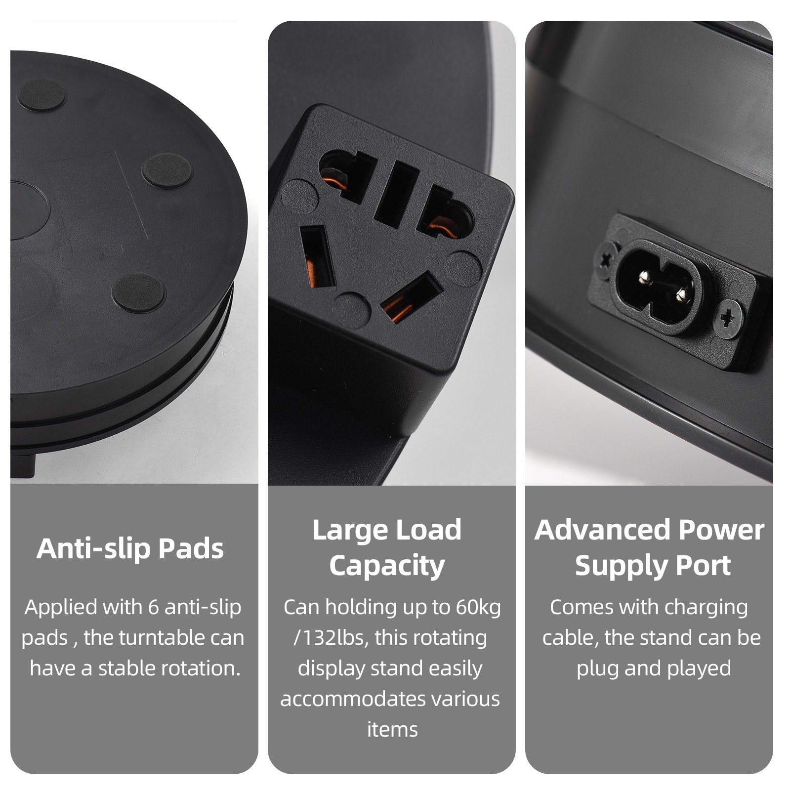 30cm Motorized Rotating Display Stand Rotating Turntable