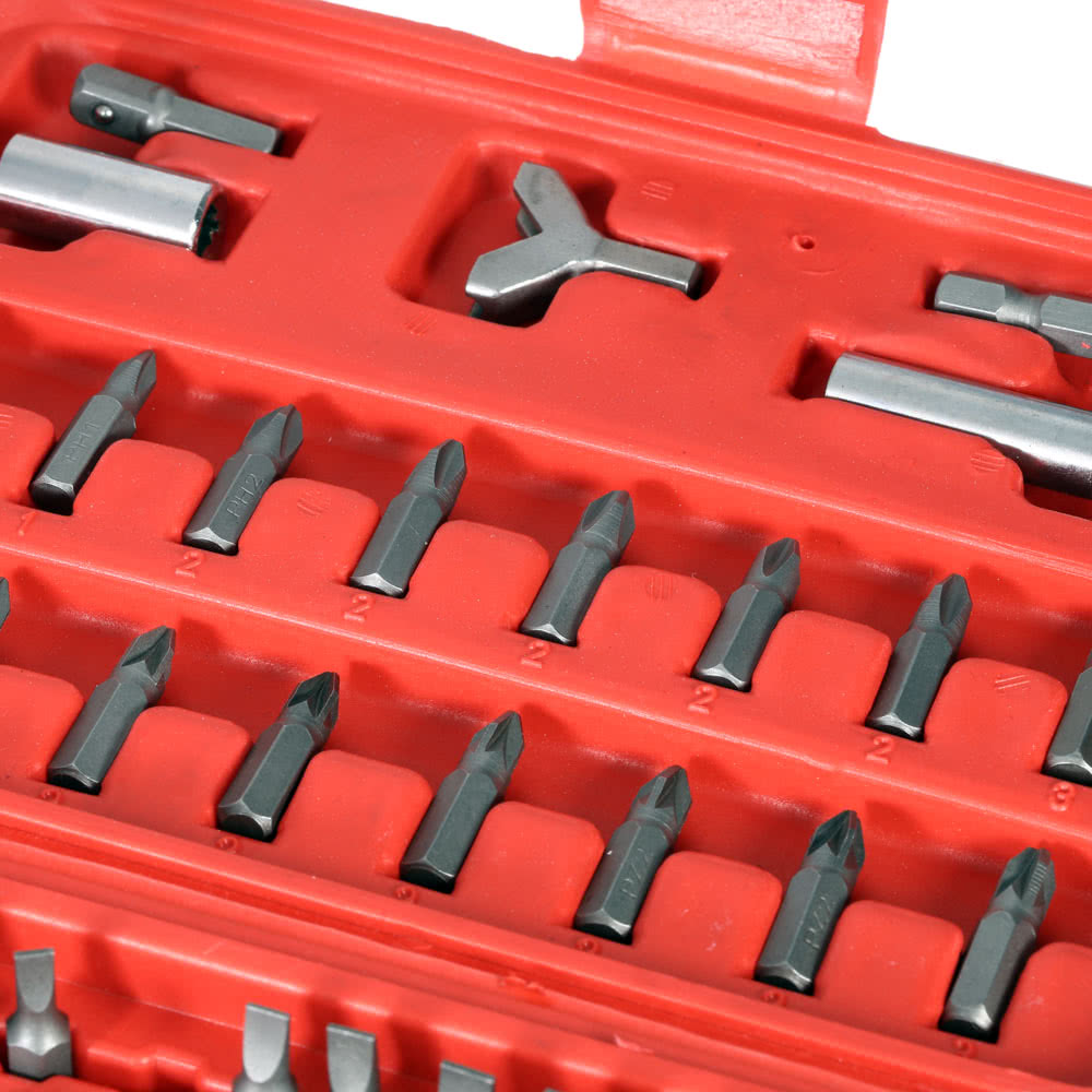 100pcs/set Sturdy Chrome Vanadium Steel Screwdriver Head Set ...