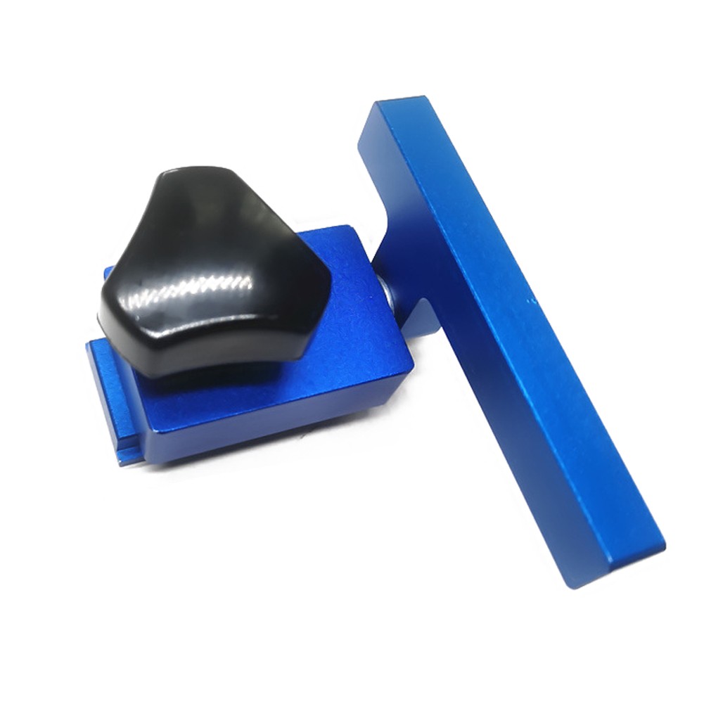 30# Slide Chute Stop Block Aluminum Alloy Limit Block Woodworking ...