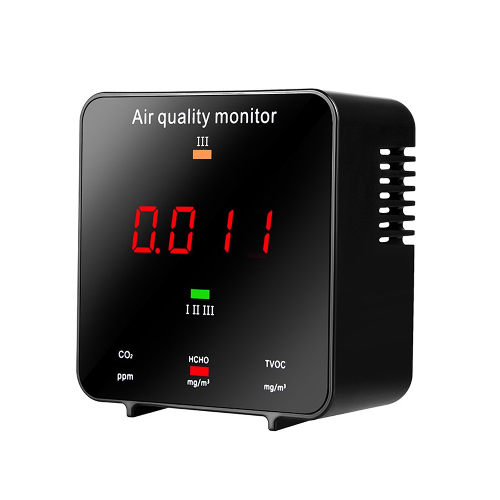 Air Quality Monitor for CO2 HCHO TVOC AQI Professional Electrochemical ...