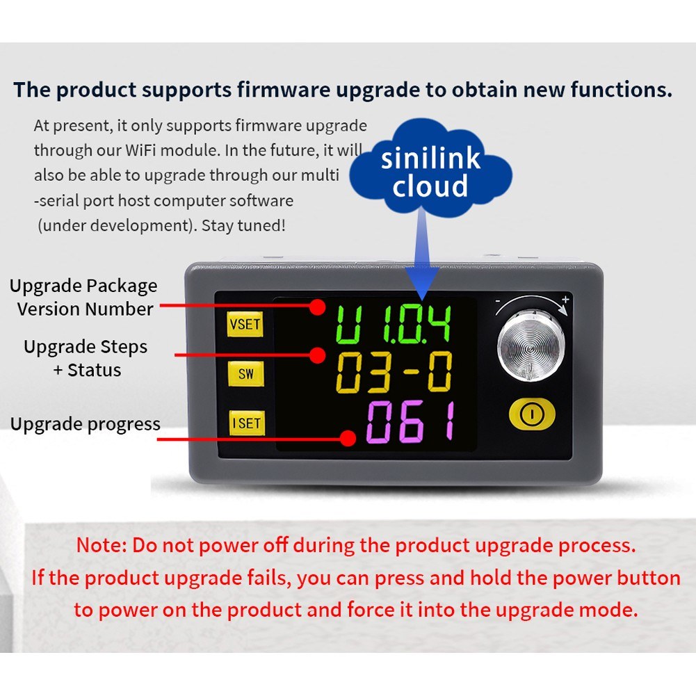 Digital Direct Current Voltage Regulator Powersupply Module Full ...
