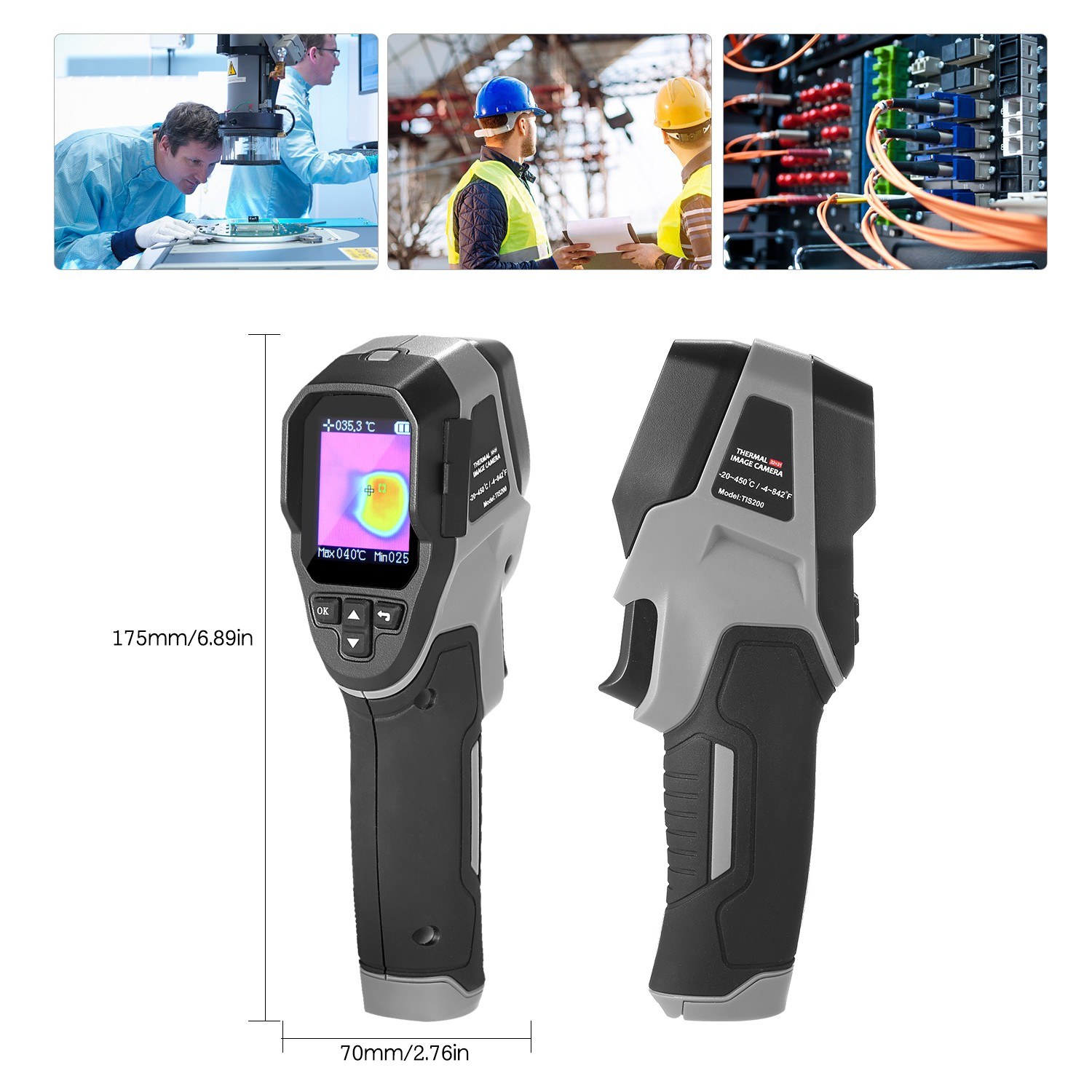 Imageur thermique infrarouge Appareils d'imagerie infrarouge IR Mini ...