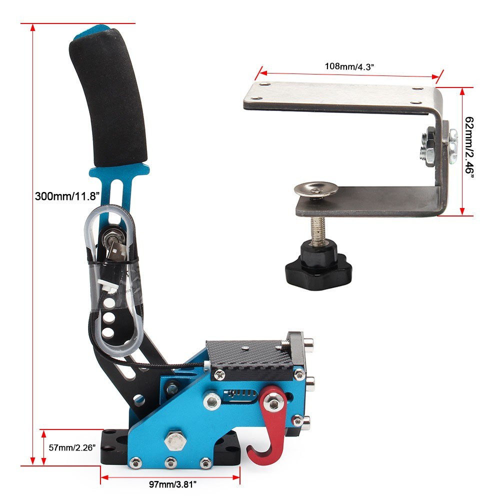 64 Bit USB Drive-free Hand-Brake Simulate Linear Racing Game Handbrake ...