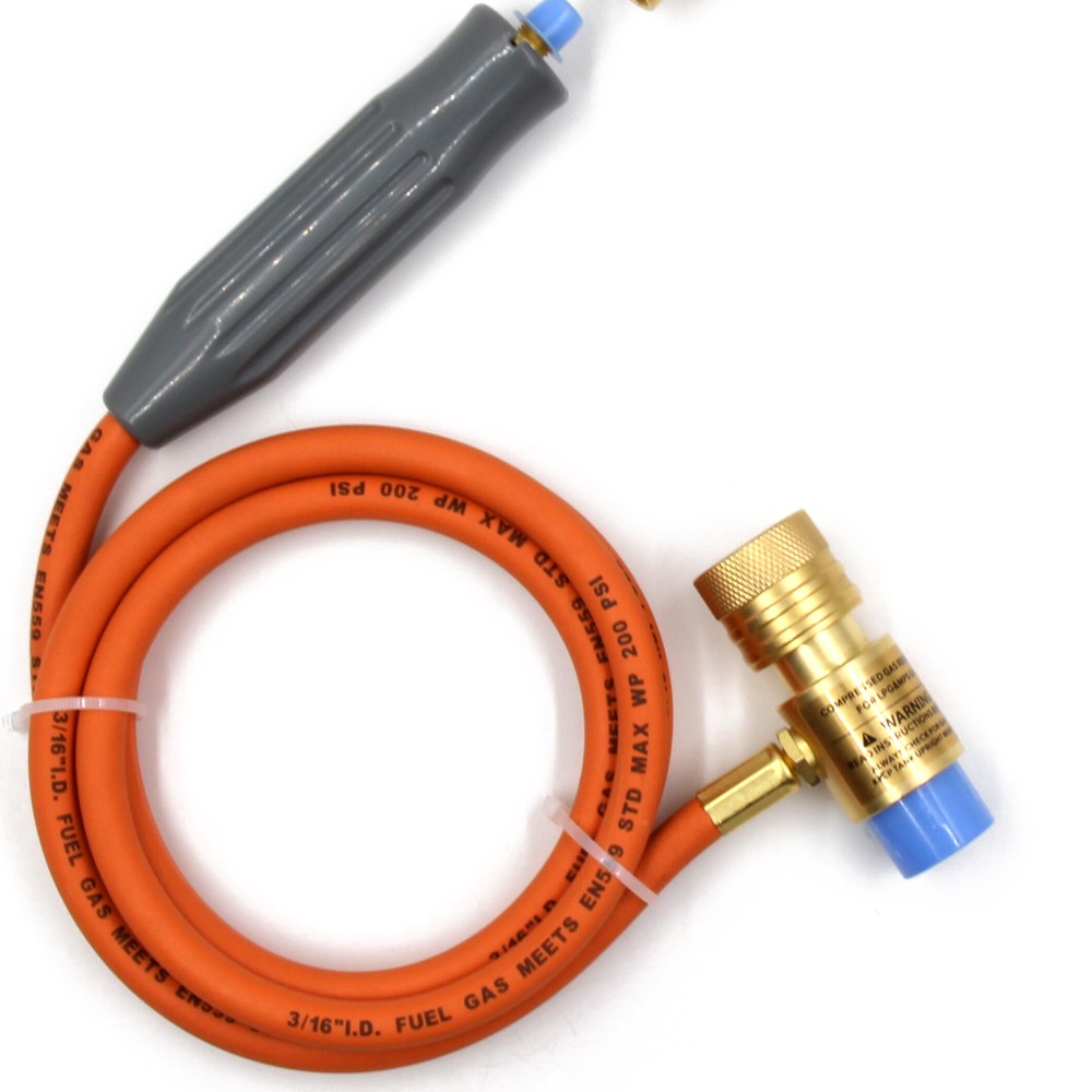 Antorcha de propano de soldadura Mapp con gatillo de autoencendido y manguera de 1,5 m para ...