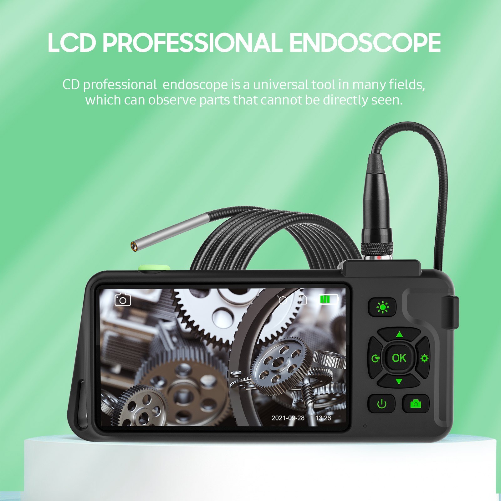 Industrial Endoscope with 4.5-inch IPS Color Display 1080P Photos ...