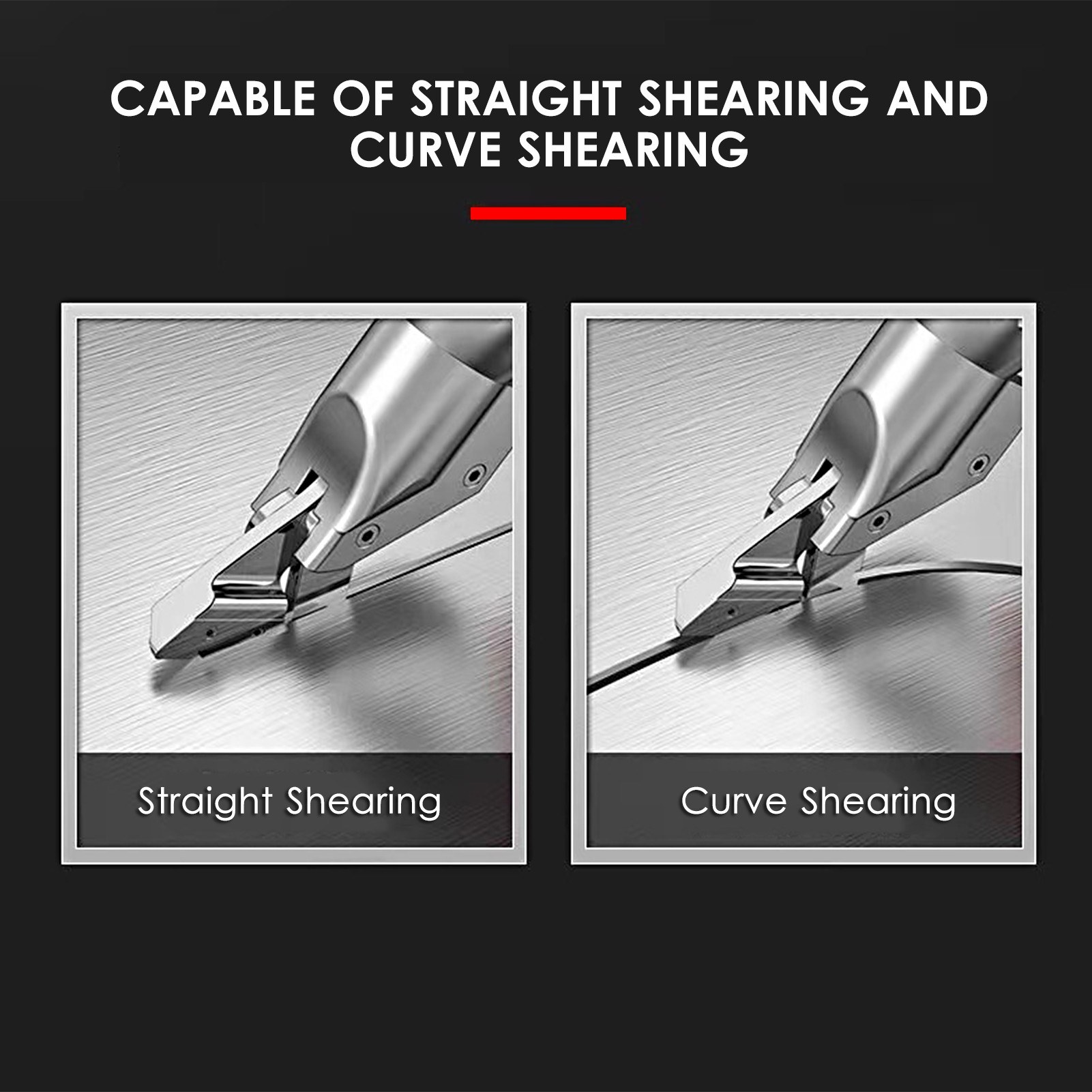 21V Brushless Mini Cordless Tin Snips 4.0Ah Rechargeable Li-ion Battery ...