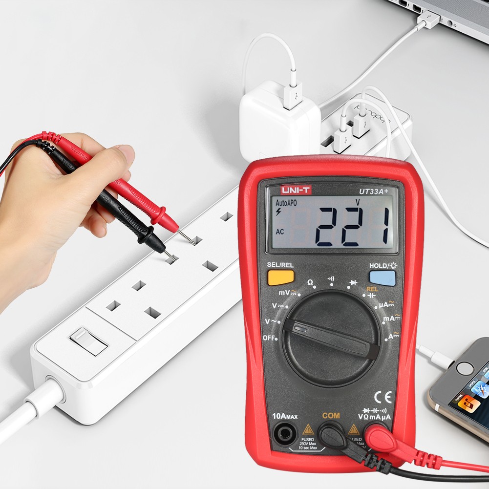 UNI-T UT33A+ Palm Size Digital Multimeter