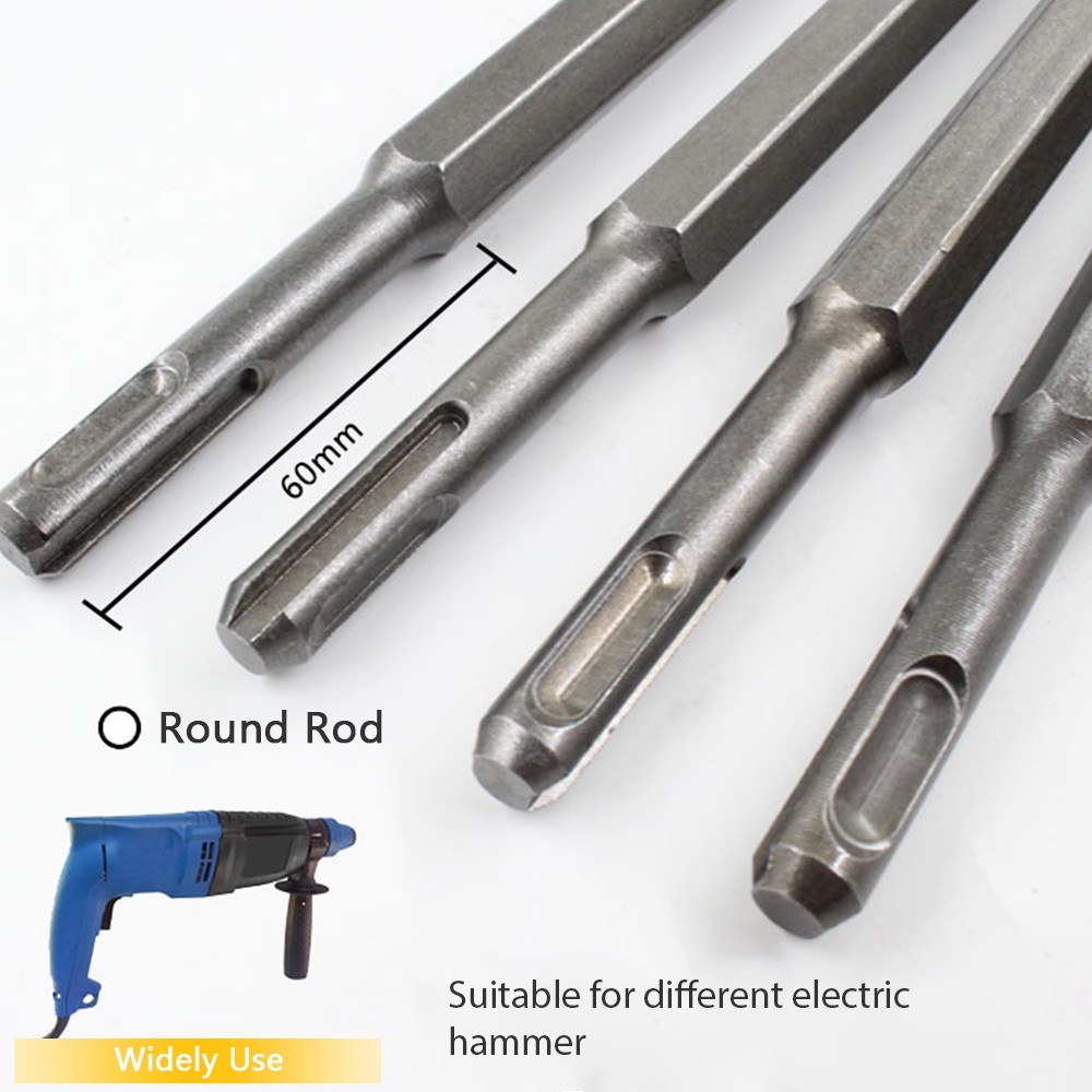 Set of 4PCS 250mm SDS S-harp Flat U-shaped Widening Chisel for Brick ...