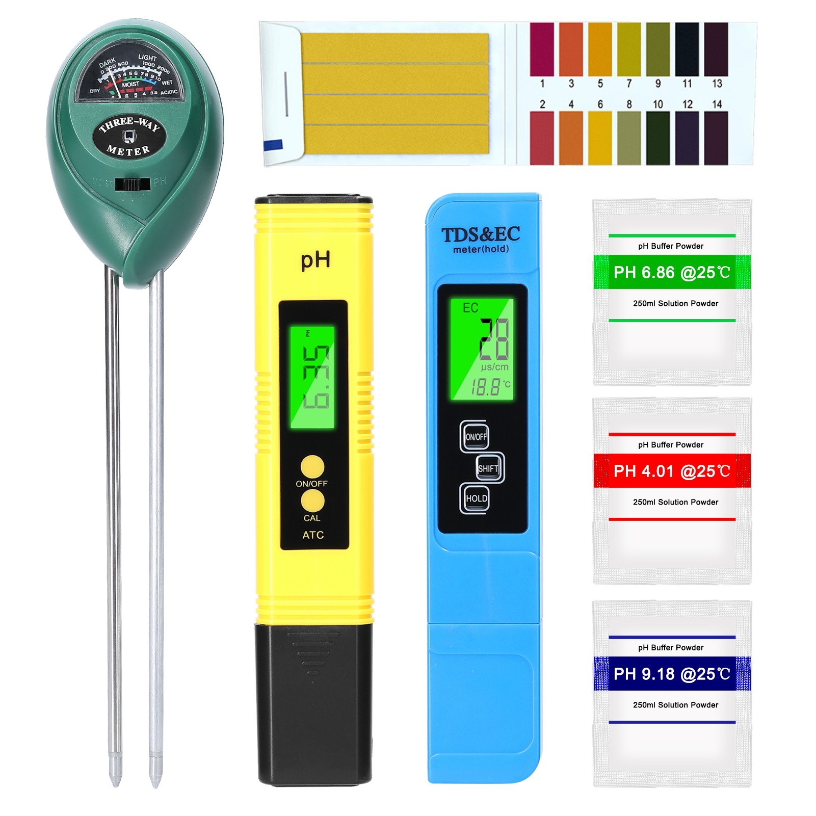 Professioneller PH Tester TDS / EC Test Stift multifunktionales Wasser ...