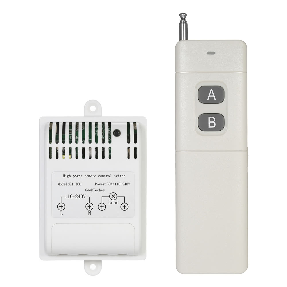 GeekTeches Wireless RF Remote Control Switch Smart Controller