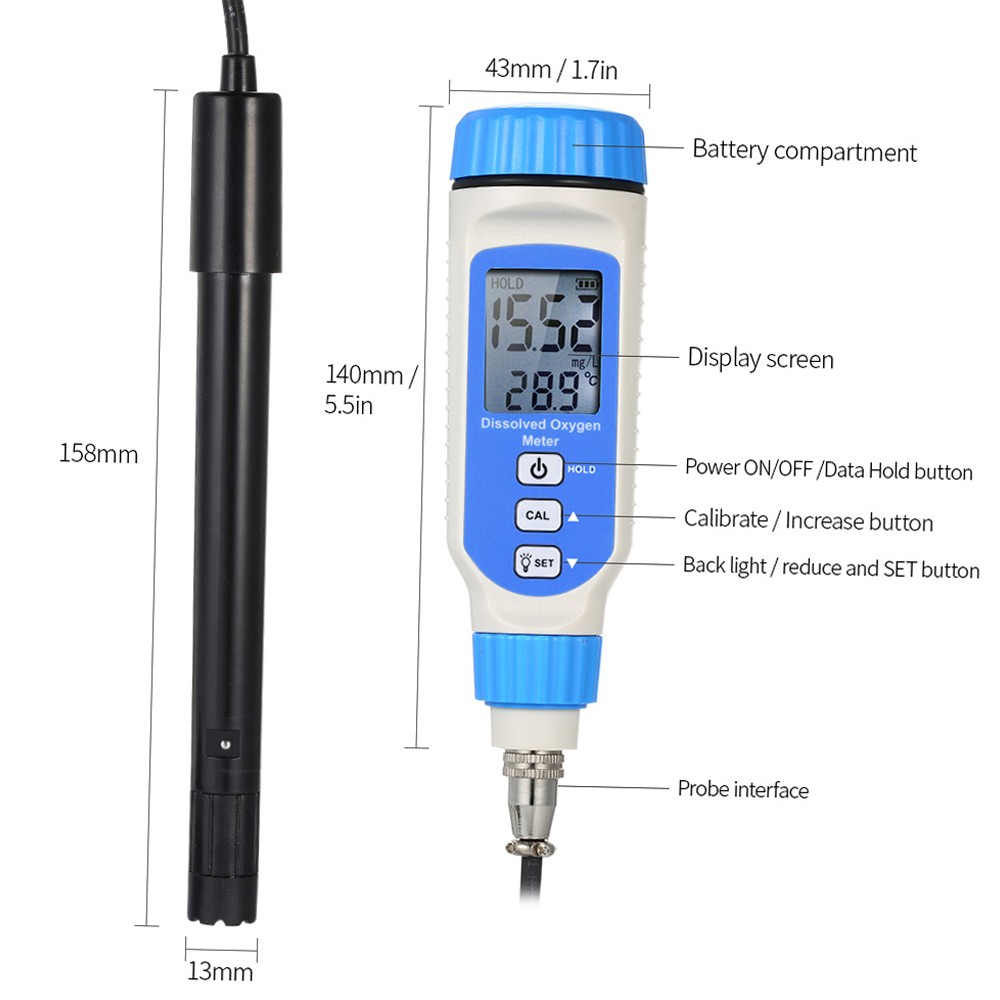 Capteur intelligent détecteur d'oxygène dissous numérique oxygène ...