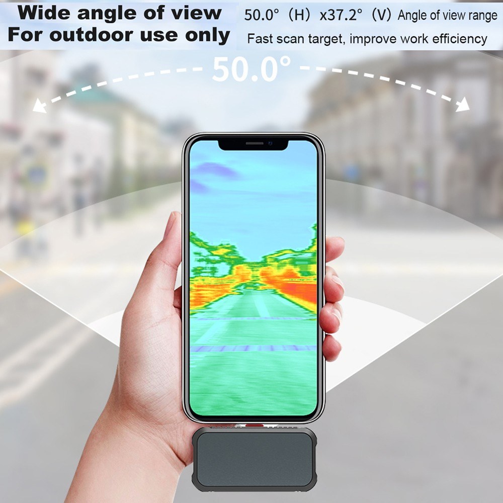 HT-203U 256*192 Pixels Mobilephone Thermal Imager -20℃ to 550 ...