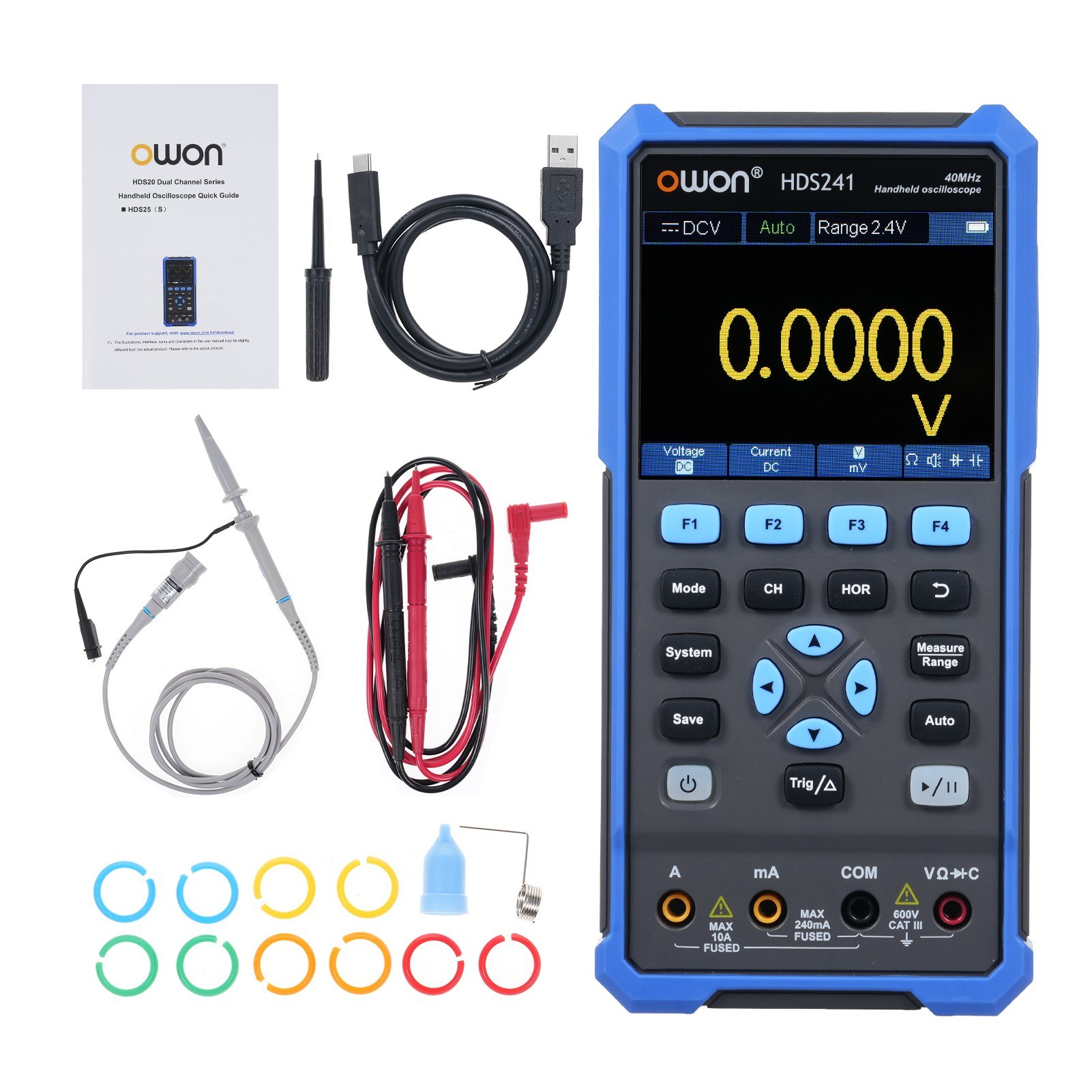 Owon 2in1 Oscilloscope Multimeter Multifunctional Digital Oscilloscope ...