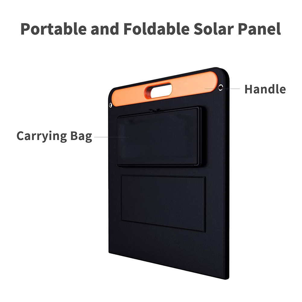 100W Outdoor USB Solar Panel Bag Portable Solar Power Recharger ...