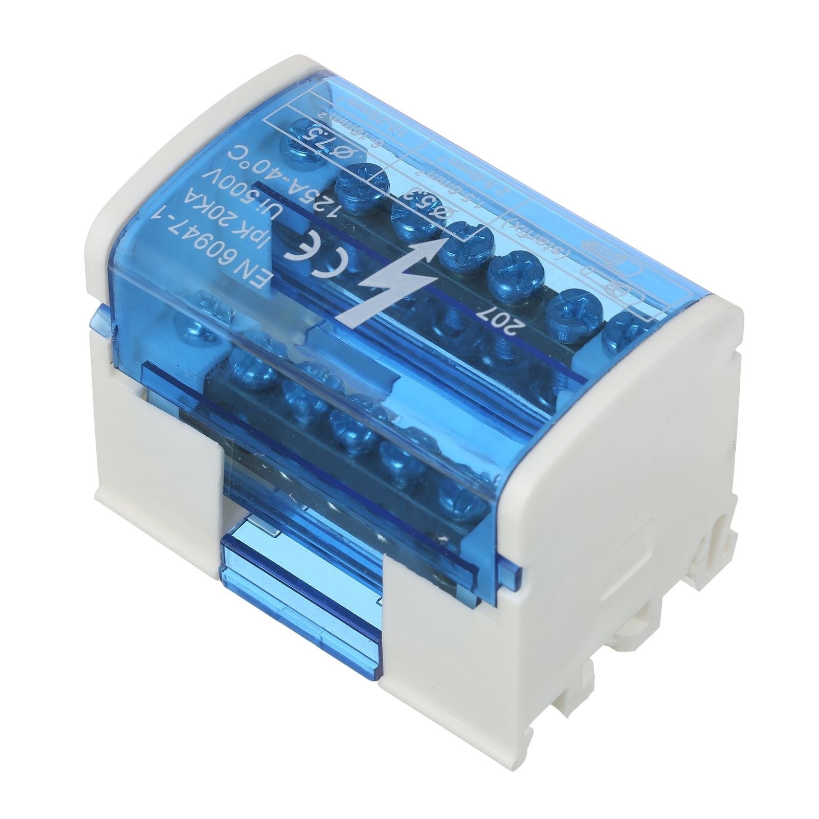 Terminal Distribution Box Connection Box Junction Box with Cover Din ...