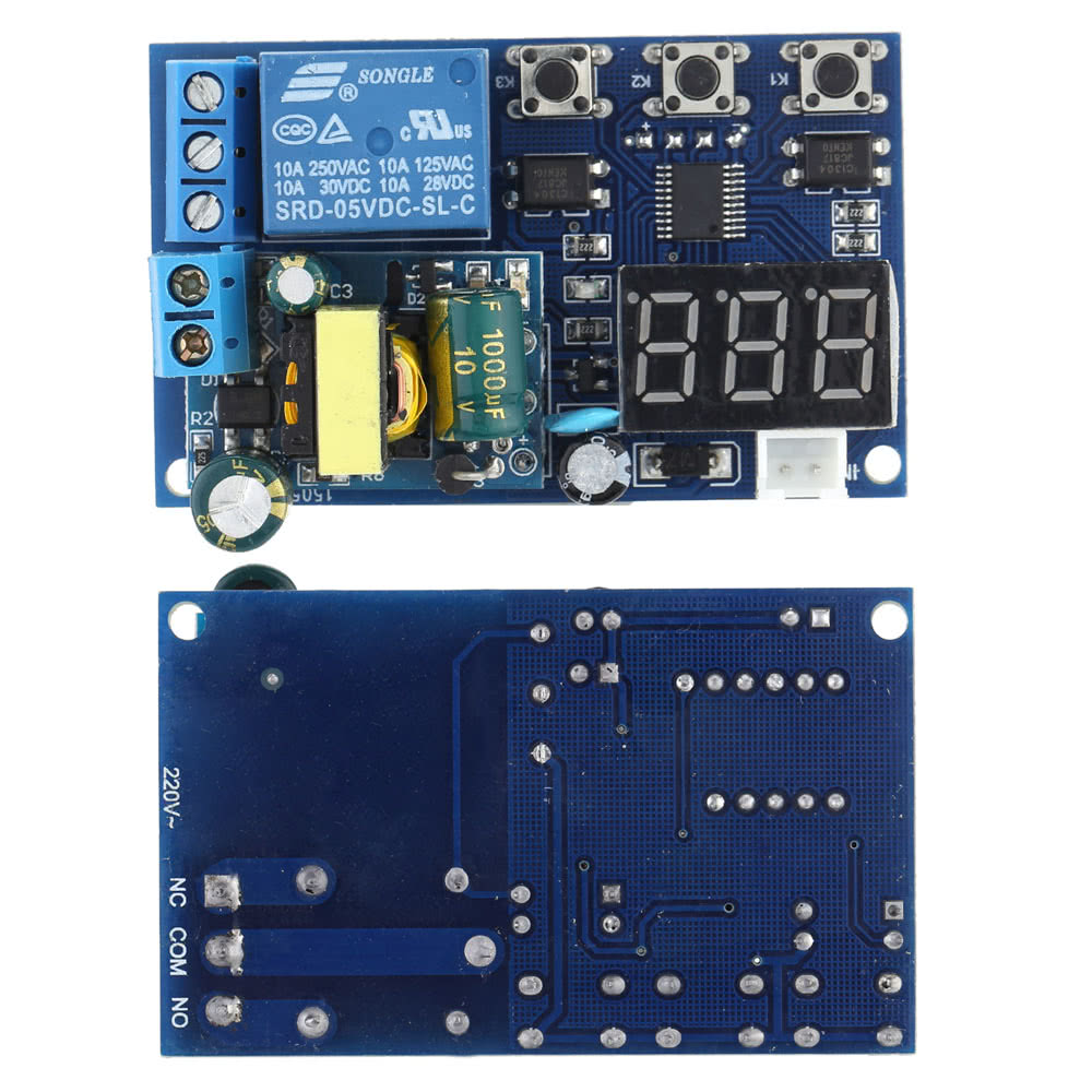 AC 110~250V LED Display Automation Digital Delay Timer Control Relay Switch Module